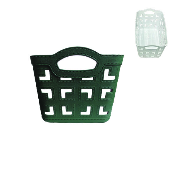Πλαστικό καλάθι τύπου "δέρμα" [00404294] - AGC Χονδρική
