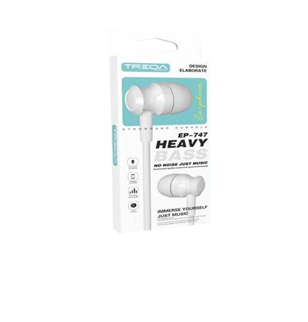 Treqa Ακουστικά EP-747 Heavy Bass [30502168] - AGC Χονδρική