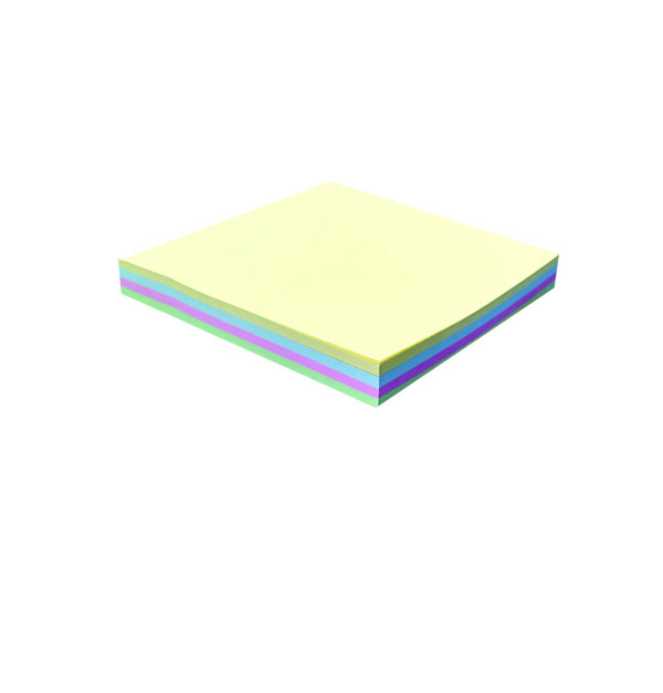 Σετ 100 χαρτάκια αυτοκόλλητα χρωματιστά 7,6x 7,6cm [30101351] - AGC ...